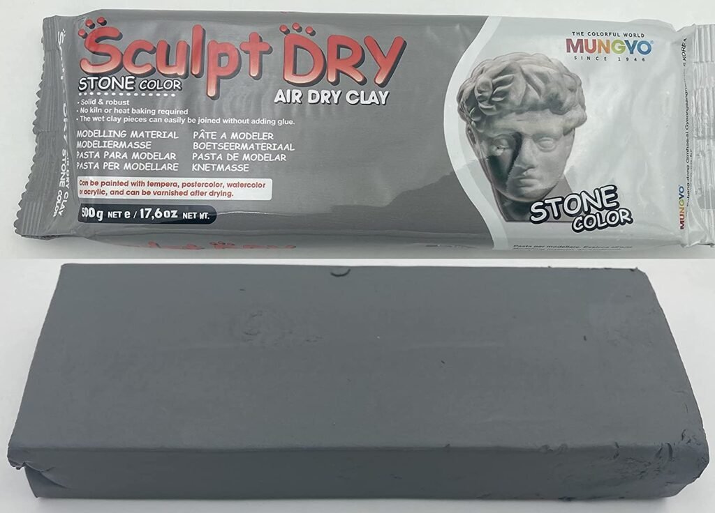 MUNGYO SCULPT DRY 500gms - STONE - Rainbows And Hues