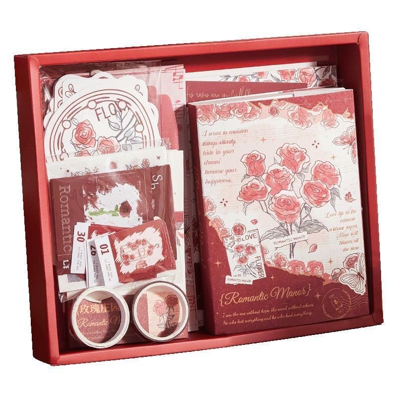 ROMANTIC MANOR JOURNAL KIT - Rainbows And Hues