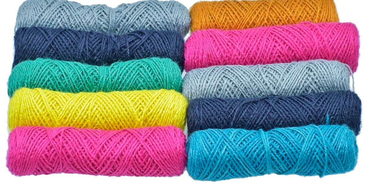 COTTON CRAFT THREADS PACK OF 10PC - Rainbows And Hues