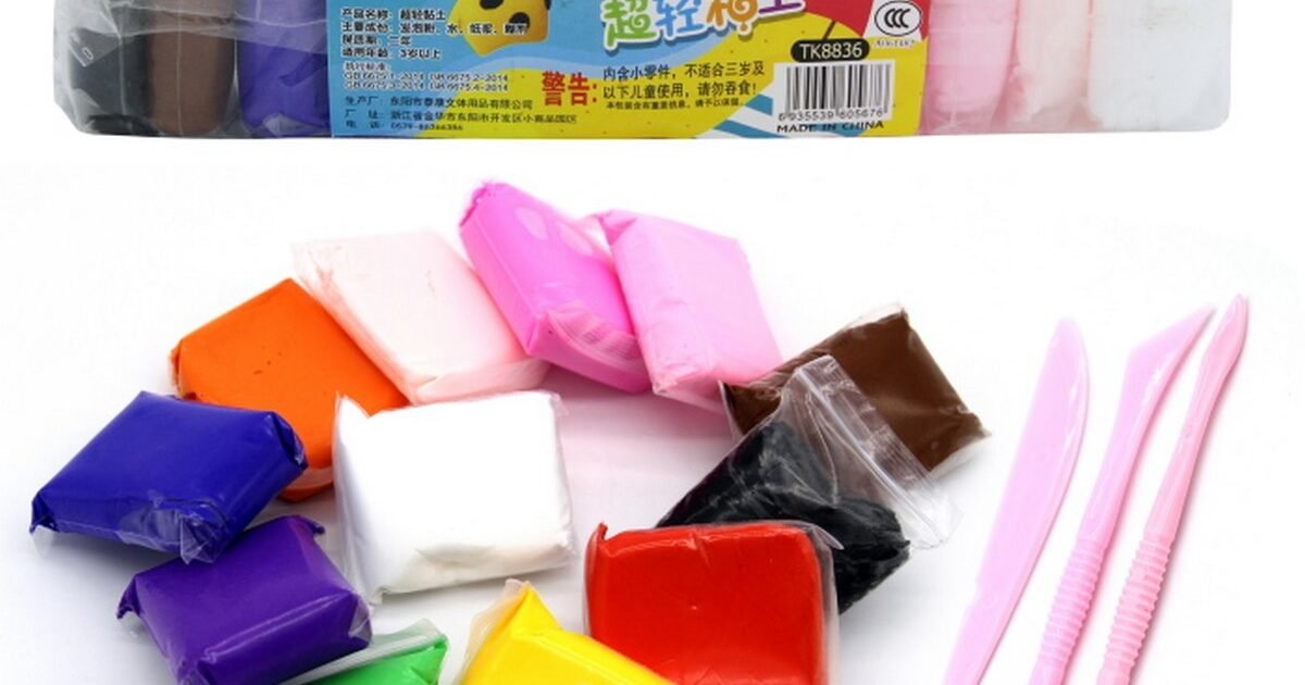 SUPER CLAY SOFT SET OF 12 COLORS - Rainbows And Hues