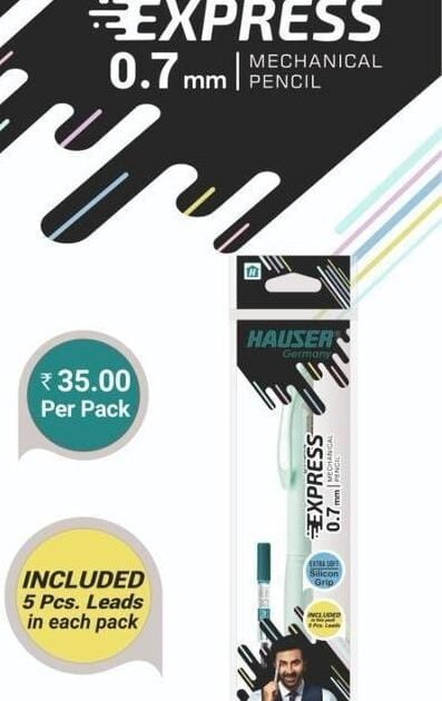HAUSER EXPRESS MECHANICAL PENCIL 0.7MM 2PCS - Rainbows And Hues