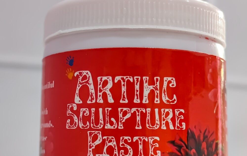 ARTIHC SCULPTURE PASTE RUBY 150GRAMS - Rainbows And Hues