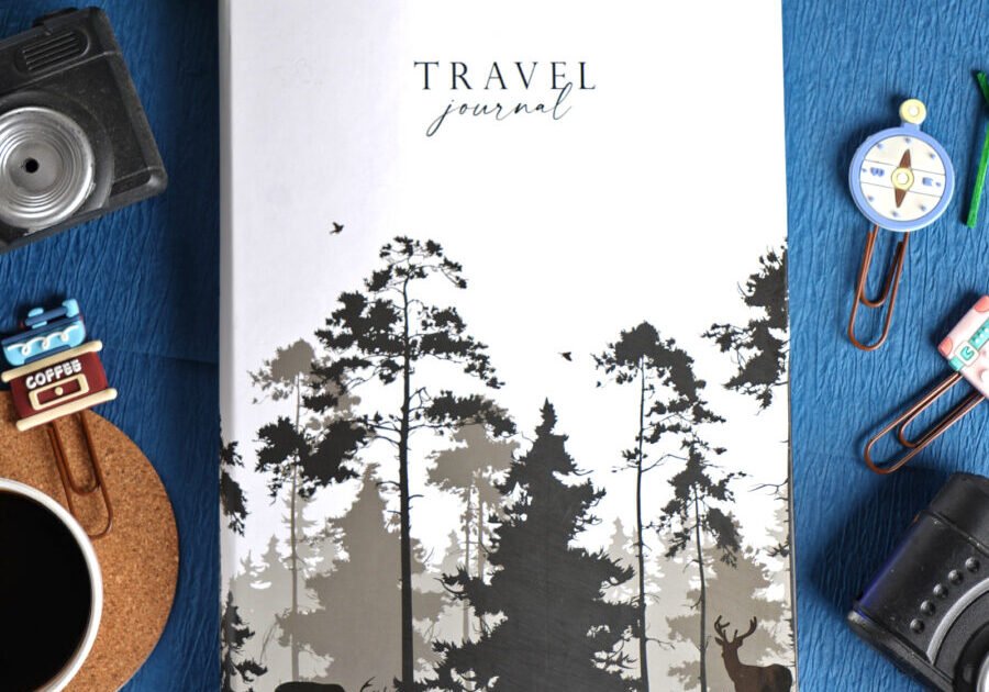 SCHOLAR TRAVEL JOURNAL (DESIGN B) - Rainbows And Hues