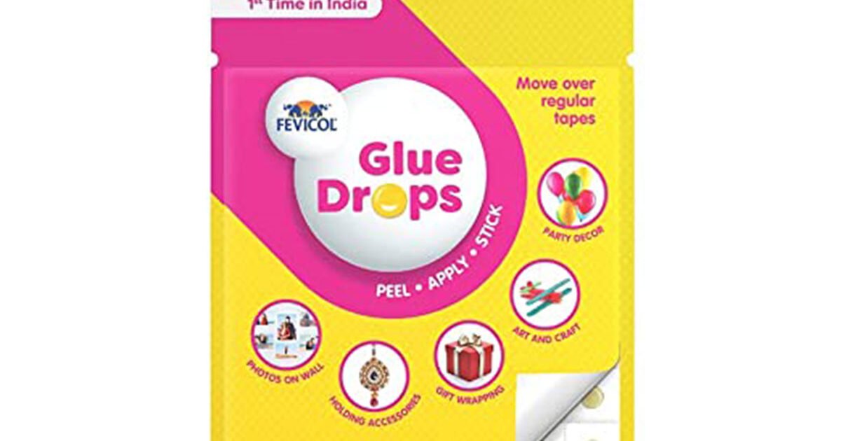 FEVICOL GLUE DROPS PARTY PACK 2PKTS - Rainbows And Hues